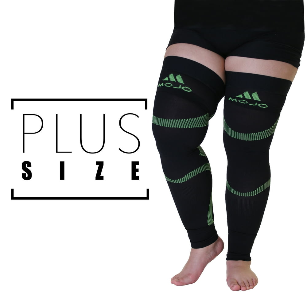 Mojo Compression Unisex Stockings Leg Circulation 20 30mmhg Thigh Hi