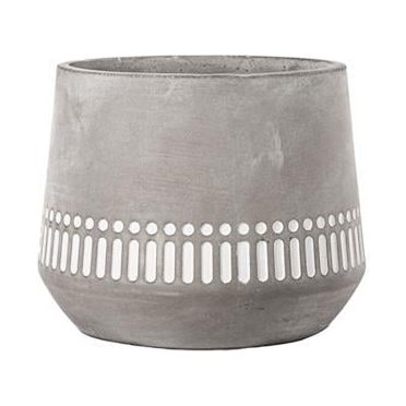 DecMode Eclectic Style Large, Round, Electroplated Metallic Silver ...