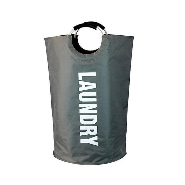 82L Large Collapsible Washing Laundry Basket Bag for Bedroom, Fabric ...