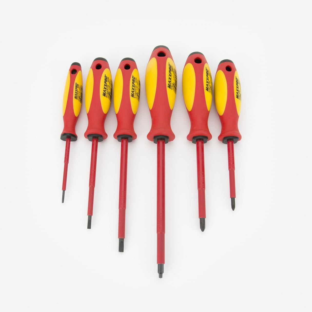 Witte 653740 6 Piece Maxx Insulated Slotted, Phillips, and Square ...