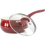 Oster Corbett 8-Piece Non-Stick Aluminum Cookware Set, Red - Walmart.com