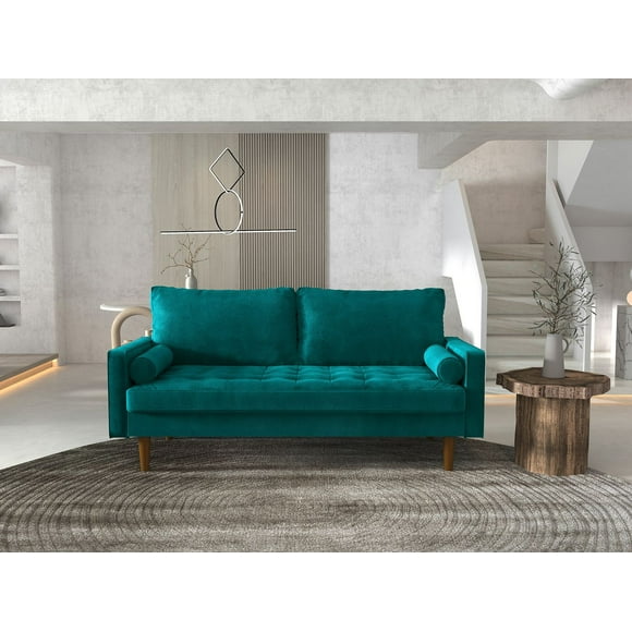 Teal Sofa
