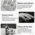 1 Pair Cycling Gloves Nylon Fabric With Sweat Wicking Technology ...