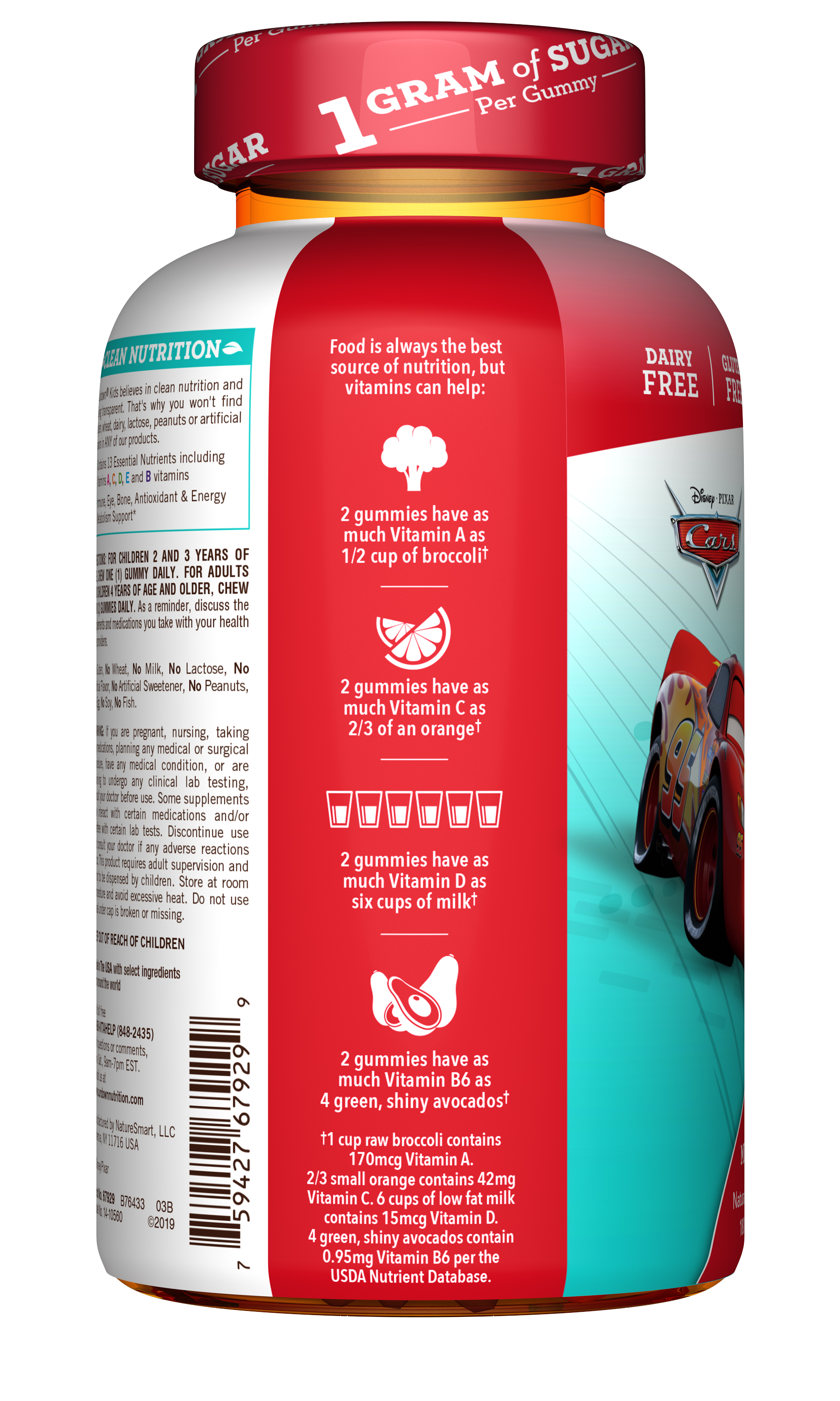 Cars Gummy Vitamins Nutrition Facts - Home Alqu