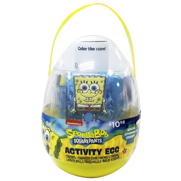SpongeBob SquarePants Deluxe Activity Easter Egg - Walmart.com