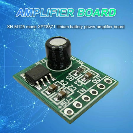 Clairlio 10pcs XH-M125 XPT8871 Mono Stereo Amplifier Module Audio ...