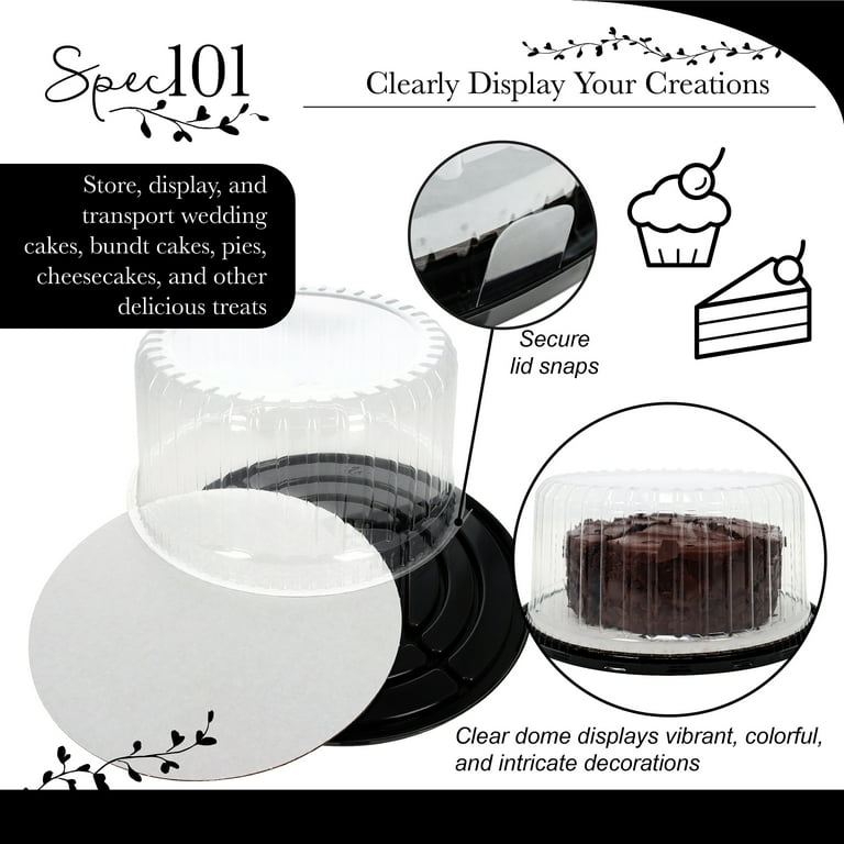 Clear Plastic Cake Domes