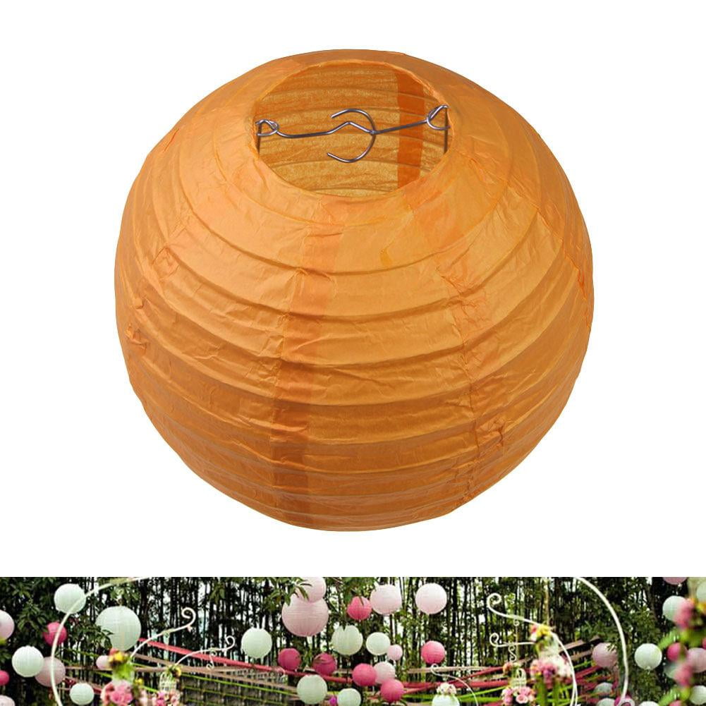 Linterna de papel decorativa de la lámpara de la bola de papel creativa ...