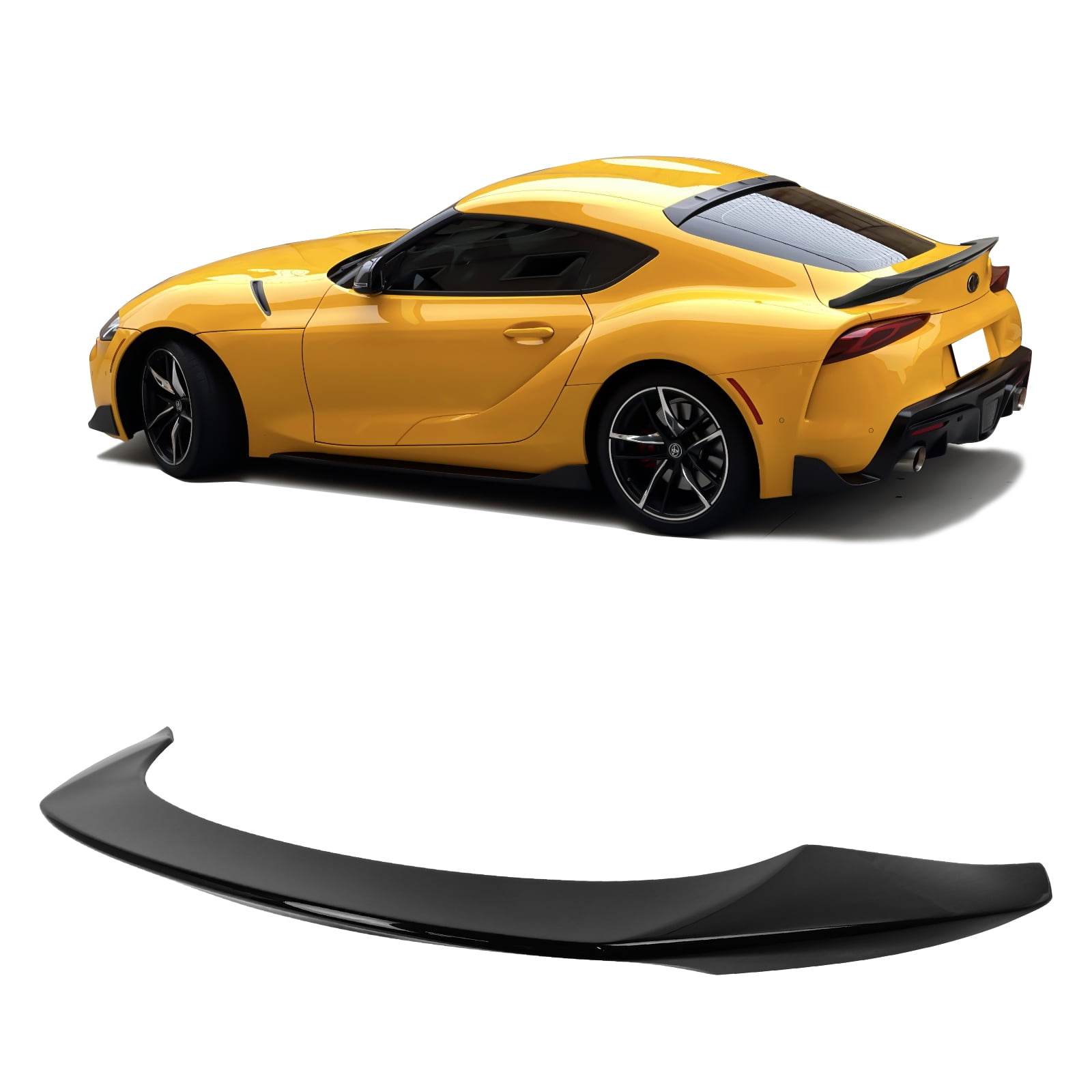 Buy Ikon Motorsports Trunk Spoiler Compatible With 2020-2022 Toyota GR ...