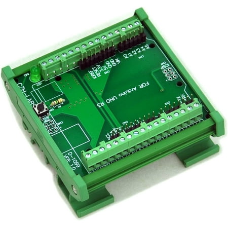 DIN Rail Mount Screw Terminal Block Adapter Module, For Arduino UNO R3. | Walmart Canada