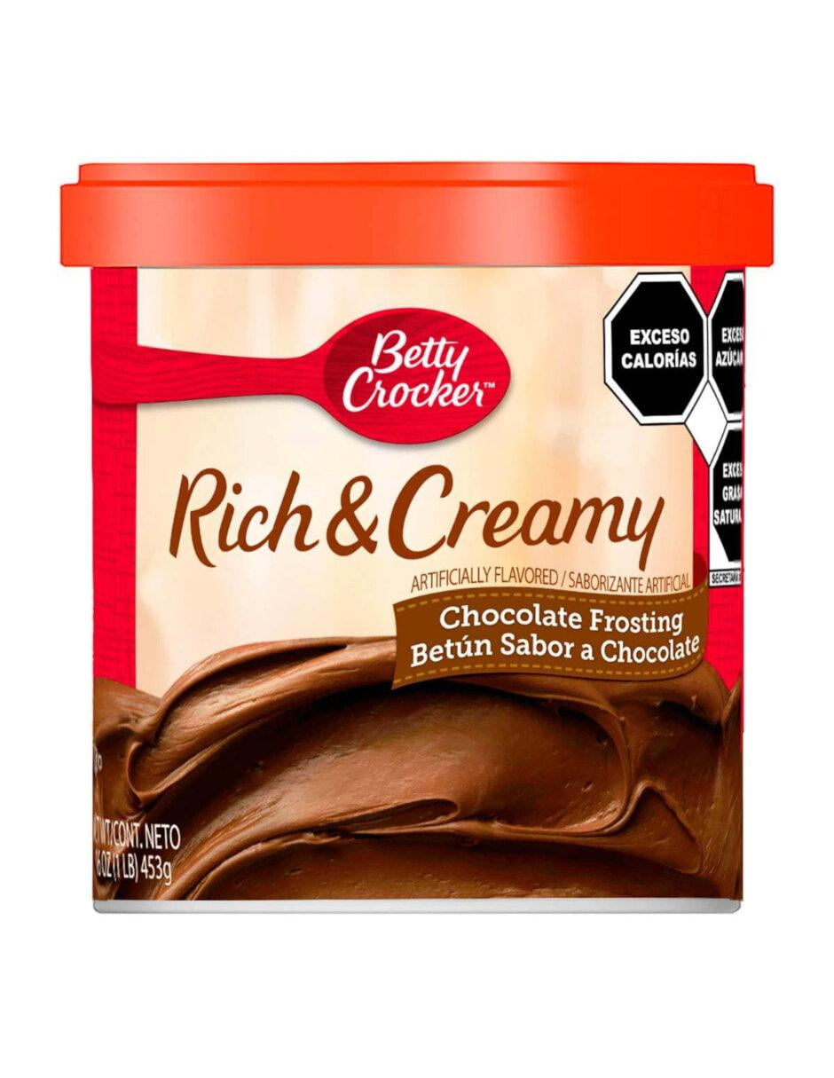 Pack de 8 Betún Betty Crocket Chocolate 453 gr Betty Crocker Chocolate ...
