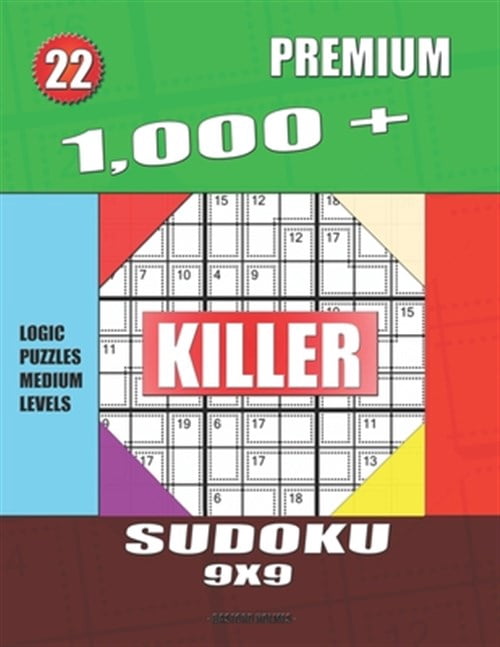 Pre-Owned Killer Sudoku: 1,000 + Premium sudoku killer 9x9: Logic ...