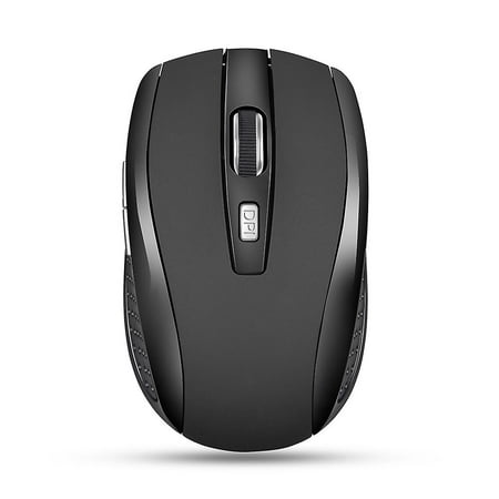Wireless Mouse Computer Mouse Wireless Optical Mouse Laptop Mice-Black ...