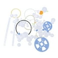 80pcs Robot Parts Plastic Gear Package Parts Gear Assortment Set for ...