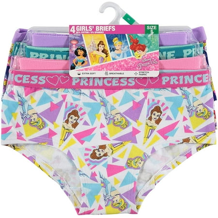 Disney - Disney Girls' Big Princess 4pk Supersoft Reactive Print ...