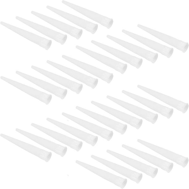 SHAR 40 Pieces Cartridge Tips Silicone Tip Tips Replacement Silicone ...