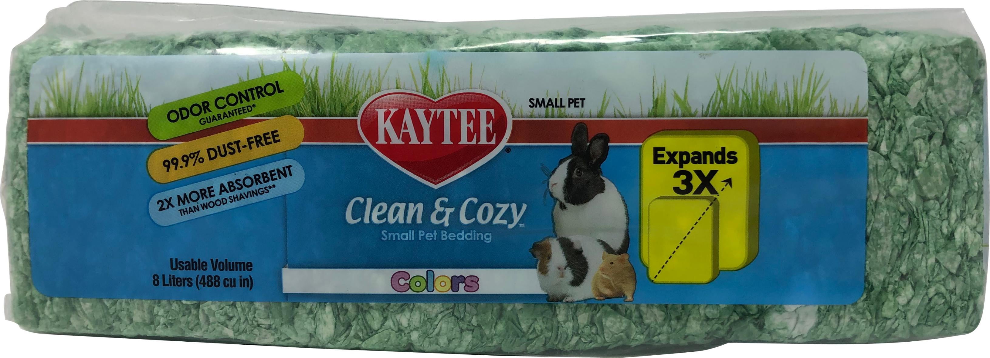 Kaytee Products Inc Kaytee Clean And Cozy Bedding Grn 8l - Walmart.com
