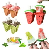 Ice Lolly Moulds Ice Cream Mould Cute Watermelon Shape Popsicle Moulds ...