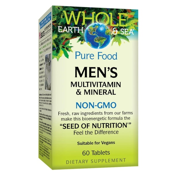 Suplemento multivitamínico para hombres de Natural Factors, 60 tabletas ...