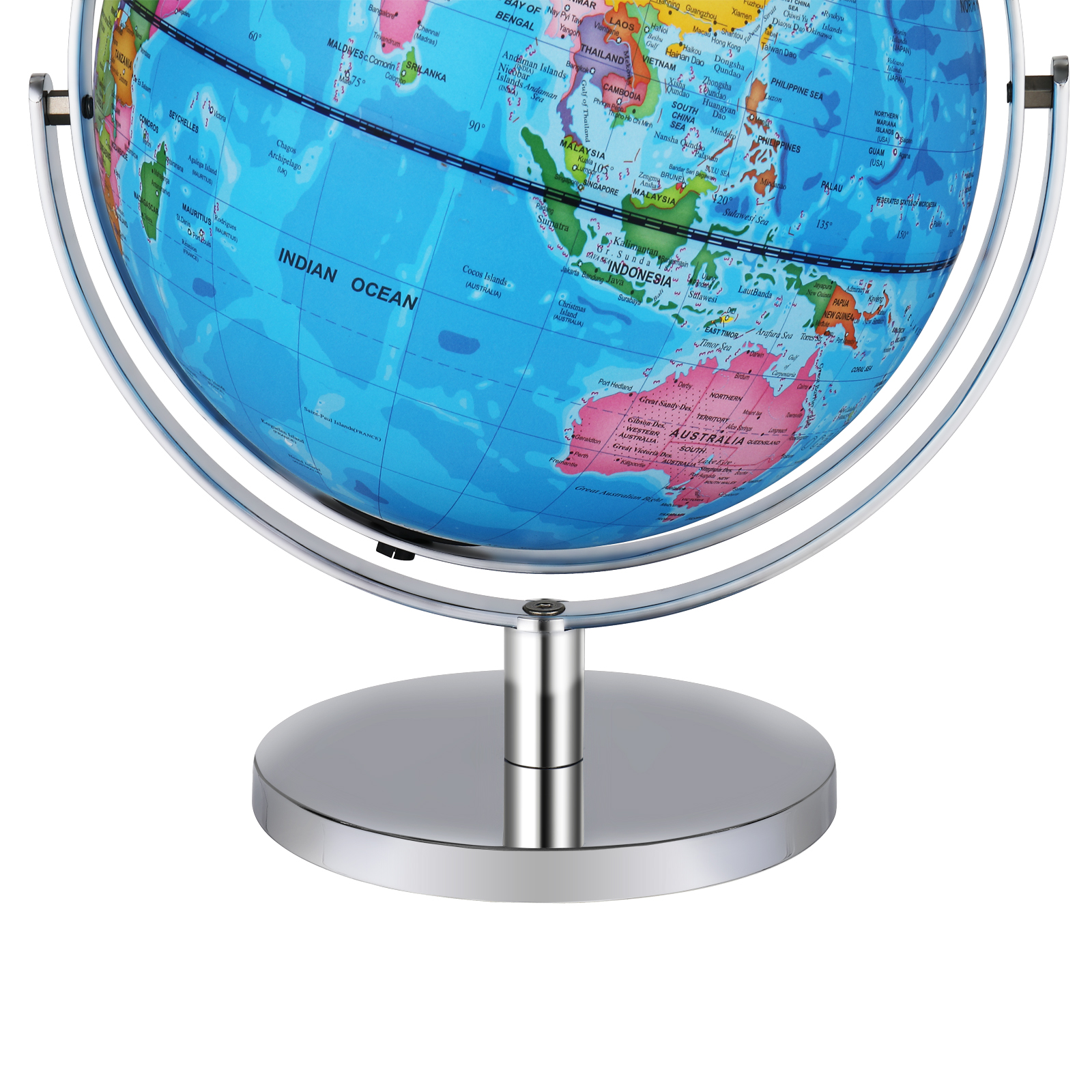 9in AR Constellation Light Universal Globe Globe Political District ...