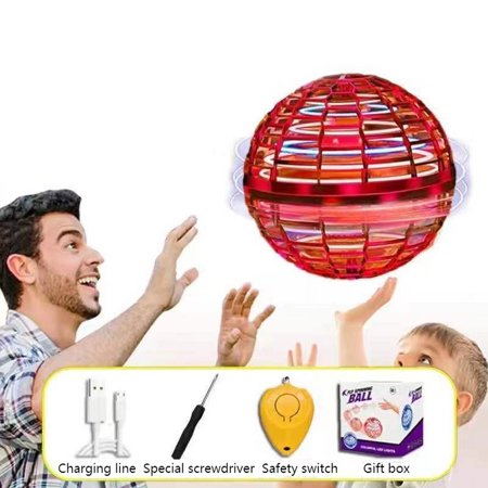 Children's toy UFO intelligent induction flying ball whirling ...