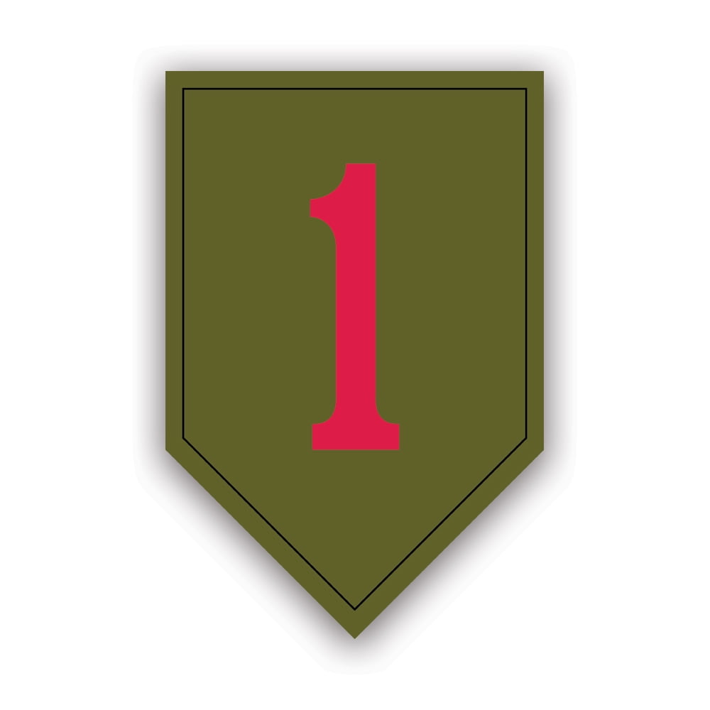 1st Infantry Division Sticker Decal - Self Adhesive Vinyl ...