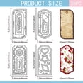 Bookmarks Carbon Steel Cutting Dies Stencils for DIY Scrapbooking Photo ...