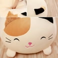 Plush Toy Cat Lovely Cat Plush Toy Soft Squishy 24 IN Chubby Soft Cute ...