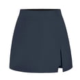 Bibifish Womens Maxi Skirts Solid Elastic Waist Skirts Eyelet ...