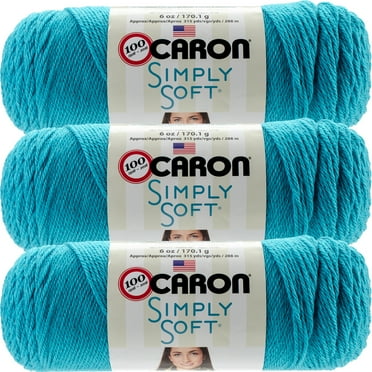 Caron Simply Soft Solids Yarn-Dark Country Blue, Multipack Of 3 ...