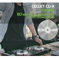 Cellet Compact Music Audio CD-R - 700MB, 80 Minute, 52X Speed, Recordable, Burning, 5 Pack ...