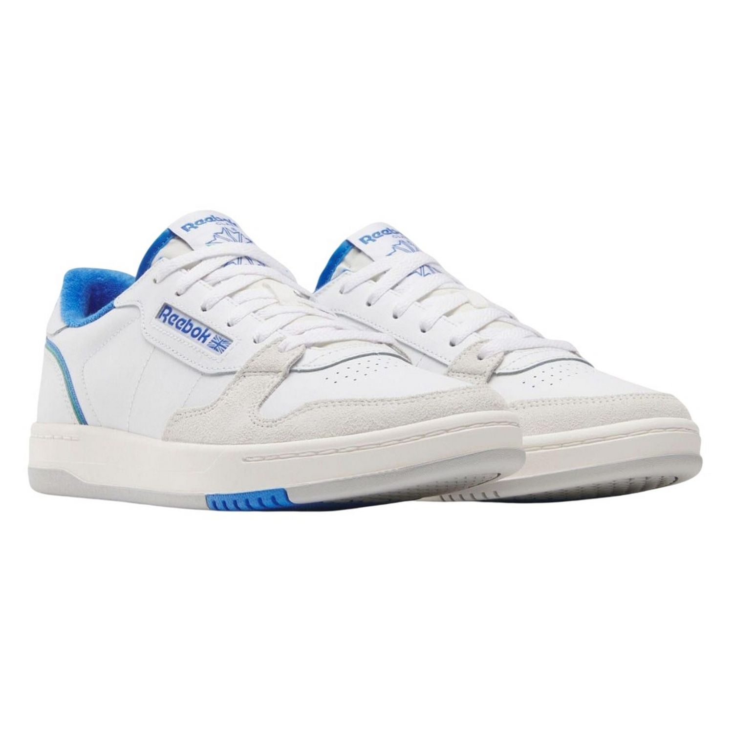 Click here for Reebok Adult Phase Court Suede Trainers 8.5 prices