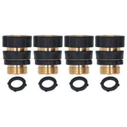 Gilmour Heavy Duty Quick Connector Set - Brass - Walmart.com