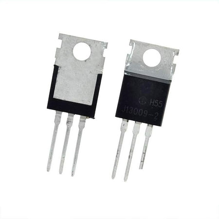 10pcs/lot MJE13009 E13009-2 13009 E13009 TO-220 High Voltage Fast-Switching NPN Transistor ...