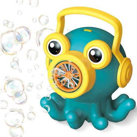 Bubble Machine for Toddlers Kids, Octopus Bubble Blower Automatic Head-Shaking , Summer Outdoor ...