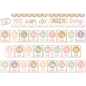 Teacher Created Resources Alphabet Train Bulletin Board Display Set, 31 ...