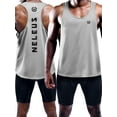 NELEUS Men's 3XL Muscle Tank Top 3-Pack, Dry Fit, Y-Back, Colors: Black ...