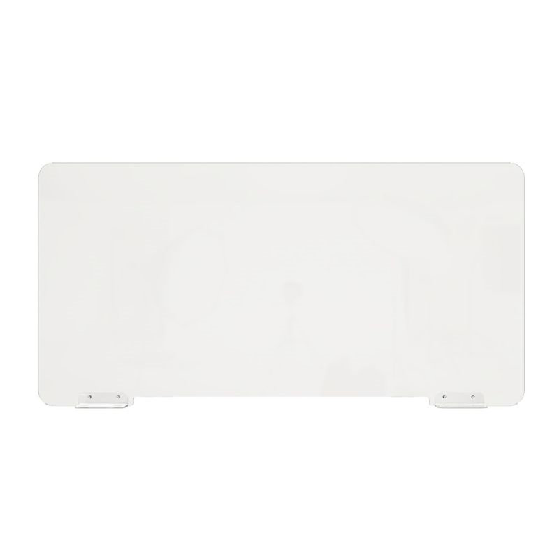 UrbanPro Traditional 48" Free Standing Screen in Clear Plexi Glass ...