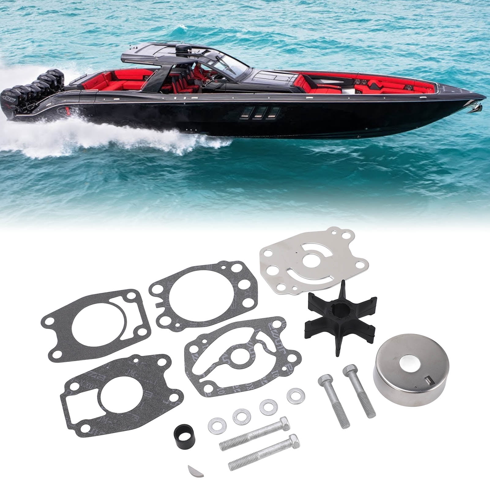 Water Pump Impeller Service Kit, 679 W0078 A1 00 Water Pump Impeller ...