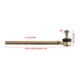 270mm Front Go Kart Steering Wheel Kit Steering Adjustable Shaft Tie ...