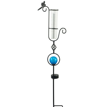 Rain Gauge With Solar Light - Walmart.com