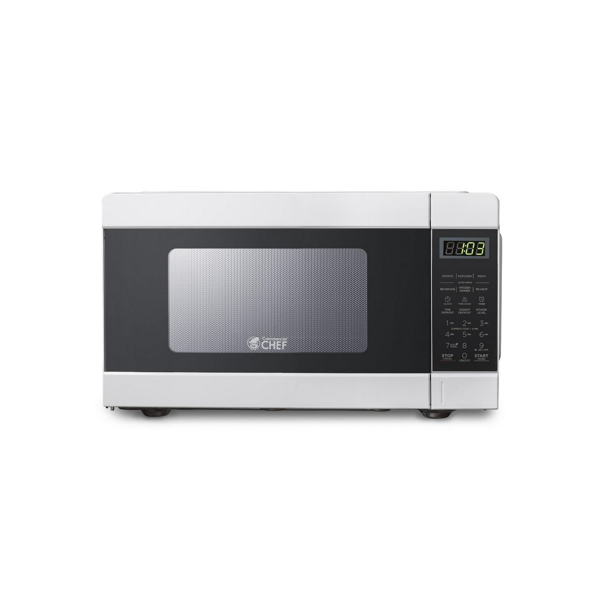 Click here for Commercial Chef 0.9 Cu Ft Microwave With 10 Power... prices