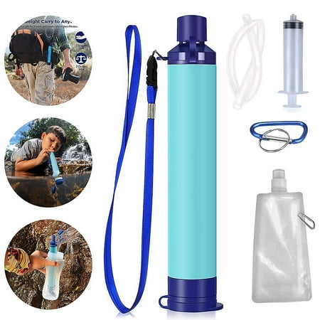 Tib Outdoor Drinking Water Filter Purifier, Emergency Life Portable ...