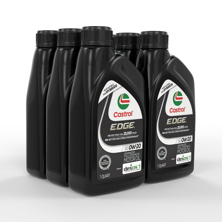 Castrol EDGE 0W-20 Advanced Full Synthetic Motor Oil,, 43% OFF