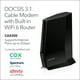 NETGEAR - Nighthawk AX2700 DOCSIS 3.1 Cable Modem + WiFi 6 Router, 2 ...