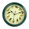 flameer Singing Bird Wall Clock Melody Clock Rustic Decorative Clock ...