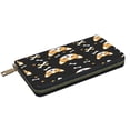 Leather Wallet Long Pu Leather Slim Lightweight Waterproof Large ...