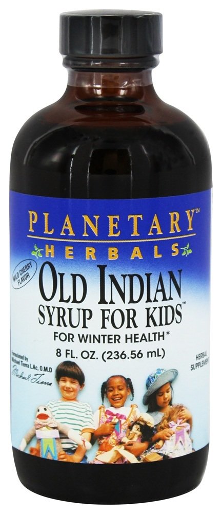 Buy Planetary Herbals - Old Indian Syrup For Kids Wild Cherry - 8 Fl oz ...