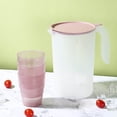 JoyMoreHome 1Set Household Water Jug Cold Drink Pitcher with 3Pcs Cups ...