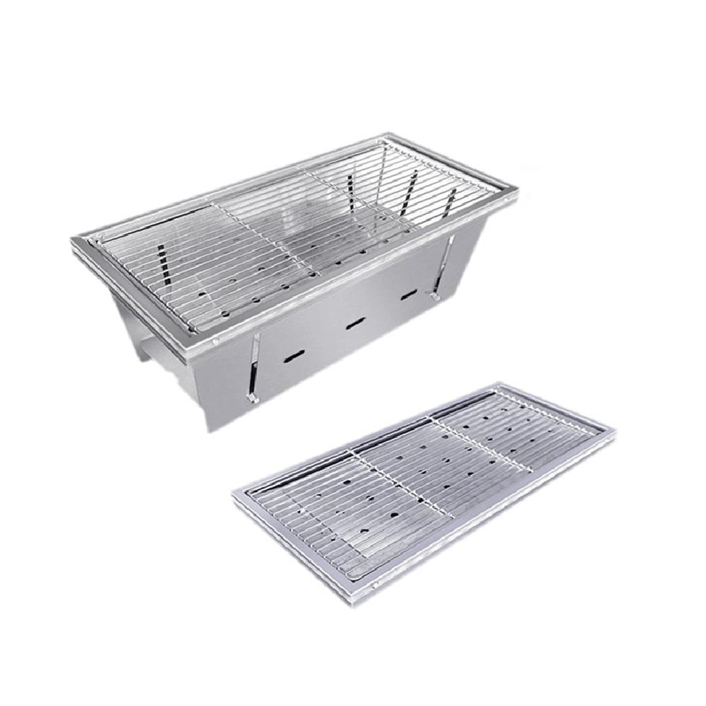 Saker Foldaway Charcoal Grill, Safe Stainless Steel Construction ...